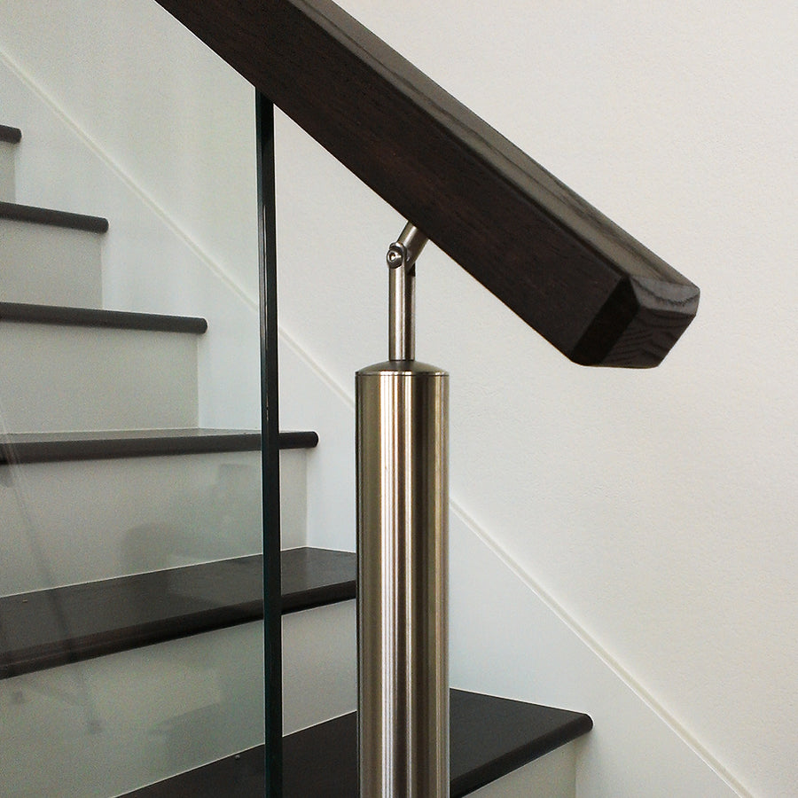 Stainless Steel Glass Railing System - Modern Stainless Stair Parts ...
