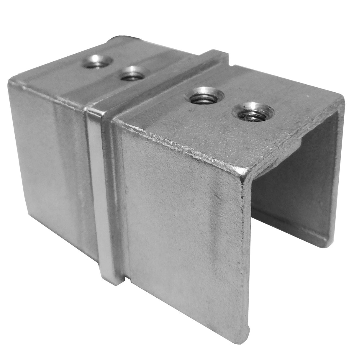 E1200140 Stainless Steel Square Cap Railing Connector - Stainless Stair ...