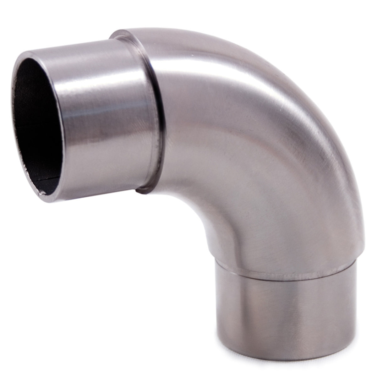 E450 90 Degree Curved Elbow Fitting Connector - Stainless Stair Parts ...