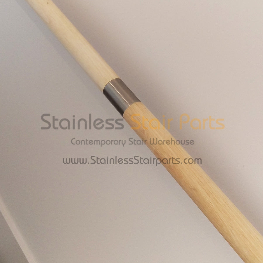 E603 Wood Railing Connector for Round Wood Handrail - Stainless Stair ...