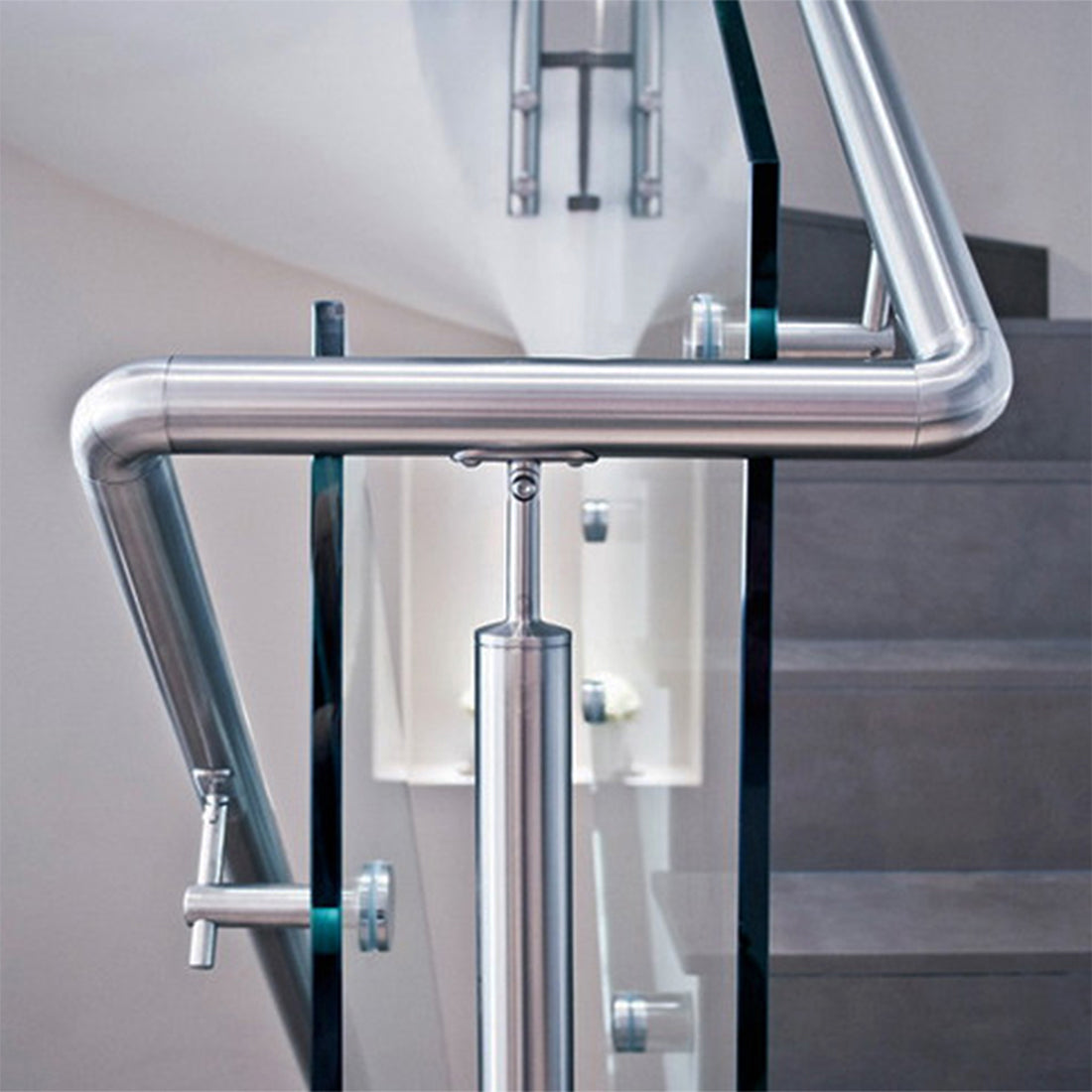 E001 Stainless Steel Stair Handrail Tube 1-5/8" (42.4mm) - Stainless ...
